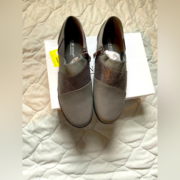 Salon Studio | Shoes | Salon Studio Suede And Snake Print Shoes Size 9 ...